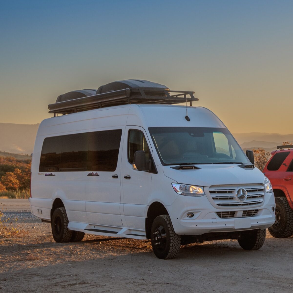 Mercedes Sprinter Vent Pod Light Kit (2019+ VS30) - Bison Off Road
